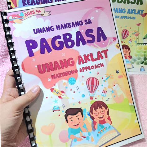 Unang Hakbang Sa Pagbasa Reading For Beginners Ringbind Workbook A4
