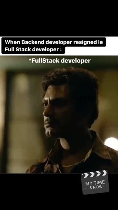 Shubham Upadhyay On Linkedin Being A Fullstack Developer ⚡