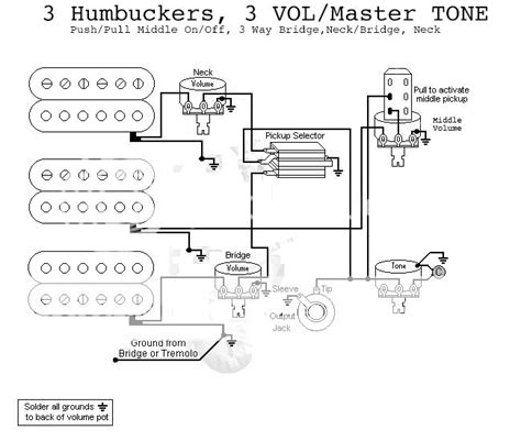Gibson Sg 3 Pickup Wiring Diagram Wiring Diagram