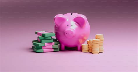 동전 더미 옆에 있는 분홍색 돼지 저금통 사진 Unsplash의 불황 이미지