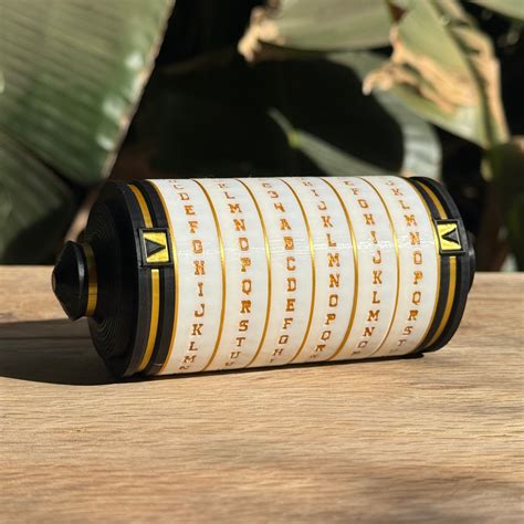 Cryptex Puzzle Box For Dandd And Escape Rooms Copperthumbs Copperthumb