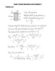 Exam 1 Study Questions Chapter 3 Exam 1 Study Questions From Chapter 3 Problem 3 18 Exam 1