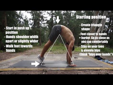 How To Pike Push Up Beginner Progressions Youtube