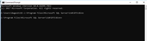Microsoft Business Intelligence Dtexec Command To Execute The Ssis Package