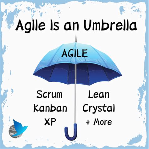 Agile Is An Umbrella Snowbird Agility