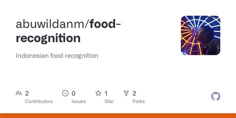 Github Abuwildanm Food Recognition Indonesian Food Recognition