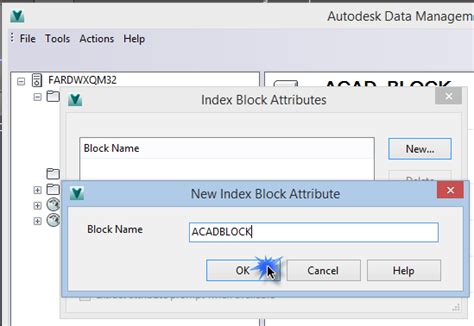 How To Map An Autocad Attribute To A Vault Property