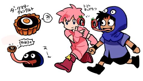 Kirby Gooey And Dark Matter Kirby Drawn By Matomozuhayanie