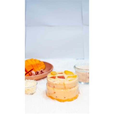 Jual Dessert Sago Mangga Premium Creamy Sago Mango Shopee Indonesia