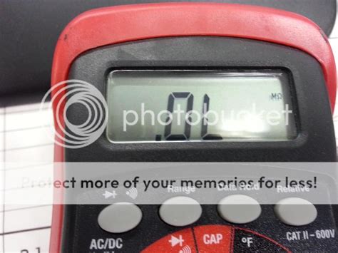 Multimeter Help OHMS