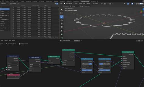 Curves Dont Align Or Bend On Mesh Loop But Works On Bezier Curve