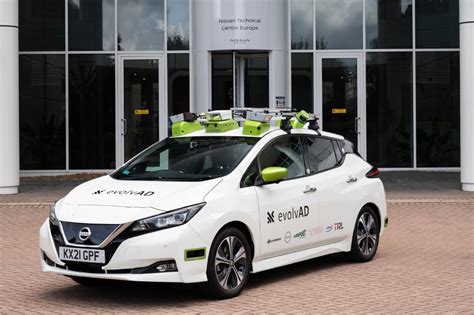 Nissan And Uk Government Collaborate On Groundbreaking Evolvad Autonomous Driving Project Evmagz