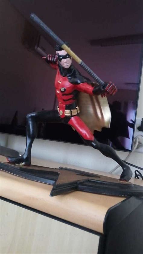 Robin Statues 3d Print Model Stl