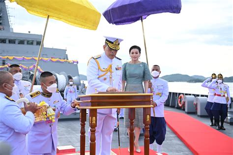 Aag Th บันทึกประจำวัน กองทัพเรือไทยทำพิธีเจิมเรือยกพลขึ้นบกอู่ลอยเรือหลวงช้าง Type 071et Lpd