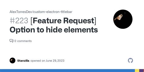 Feature Request Option To Hide Elements · Issue 223 · Alextorresdevcustom Electron Titlebar