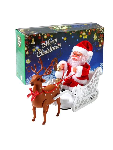 Игрушка сани деда мороза — купить по низкой цене на Яндекс Маркете