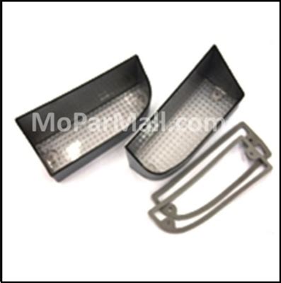 Front Parking Lightturn Signal Lenses For 1970 Plymouth C Body