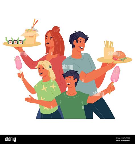 Ristorante Per Pranzi Di Famiglia Immagini Vettoriali Stock Alamy