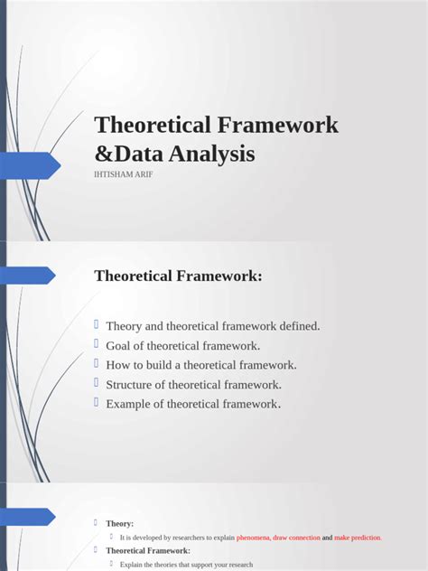 Theoretical Framework Anddata Analysis Pdf