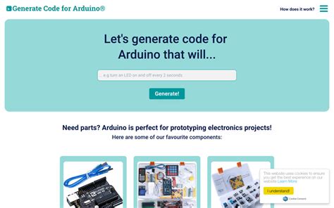 Duino Code Generator