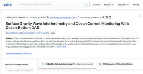 Surface Gravity Wave Interferometry And Ocean Current Monitoring With Ocean‐bottom Das
