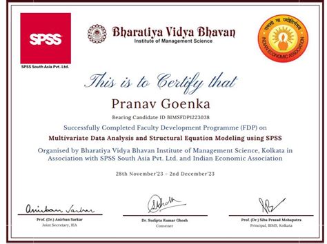 Pranav Goenka On Linkedin Dataanalysis Spss Professionaldevelopment