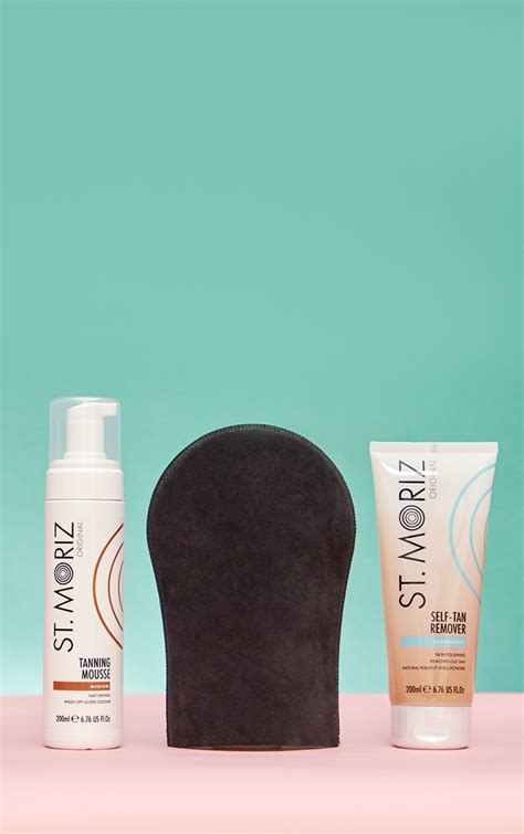 St. Moriz Kit autobronzant Tan & Glow Medium | PrettyLittleThing FR