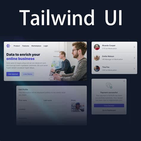 Tailwindui——一款让你使用一次就会爱上的css组件 知乎