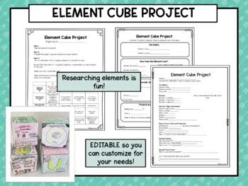 Element Research Project Beakers And Ink