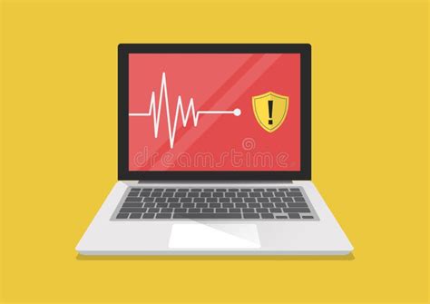 Scanning Computer Virus Concept Stock Vector Illustration Of Scan Armor 123700284