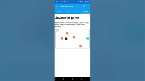 Javascript Game Youtube