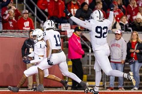 Penn State Rb Nick Singleton Recounts ‘crazy One Handed Td Catch Vs Wisconsin Penn State Rb Nick Singleton Recounts ‘crazy One Handed Td Catch Vs Wisconsin