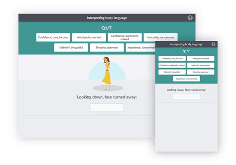 Interactive Drag And Drop Quiz Behance