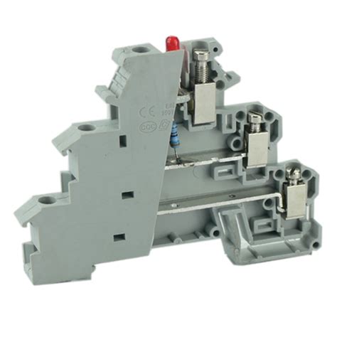 Sensor Terminal Block With Led Indication For 3 Wire Sensors Din Rail Sourceasi
