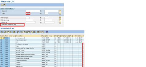 Easy Way To Identify Valuated Material And Non Val Sap Community