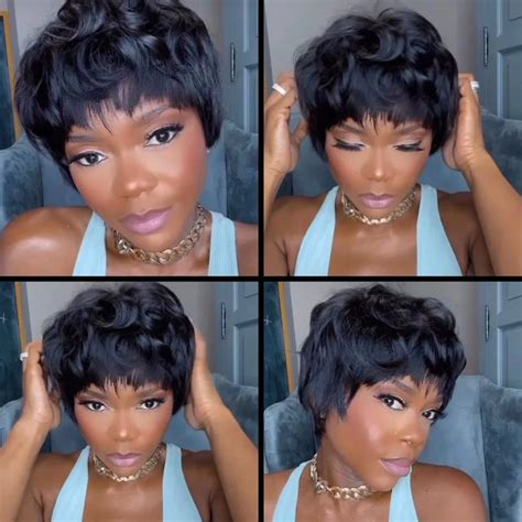 Black Fashion Short Bob Wig Aliciawig