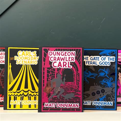 Dungeon Crawler Carl Book Cover Etsy
