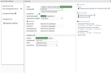 Technical Tip Fortigate Login With Saml For Ha Fortinet Community
