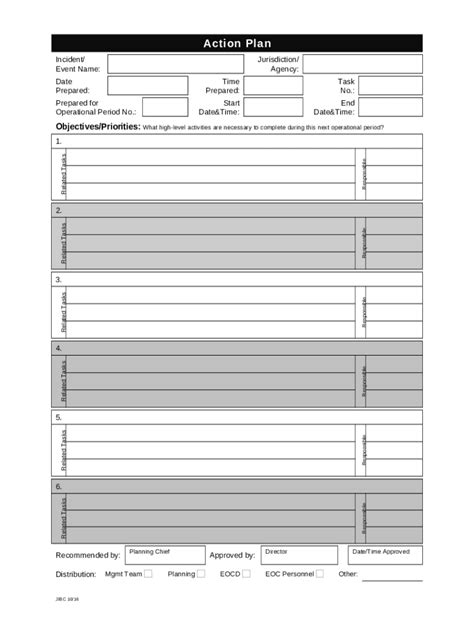 Action Plan Eoc S Doc Template Pdffiller