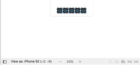 ios constraints not resizing properly for all screen devices stack