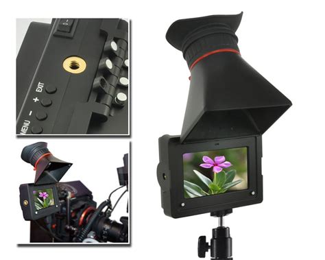 Inch Electronic Viewfinder For DSLR HDV Camera HDMI X EBay