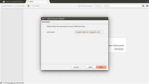 How To Integrate Thunderbird With Openfire Using Xmpp For Chat DayGeek