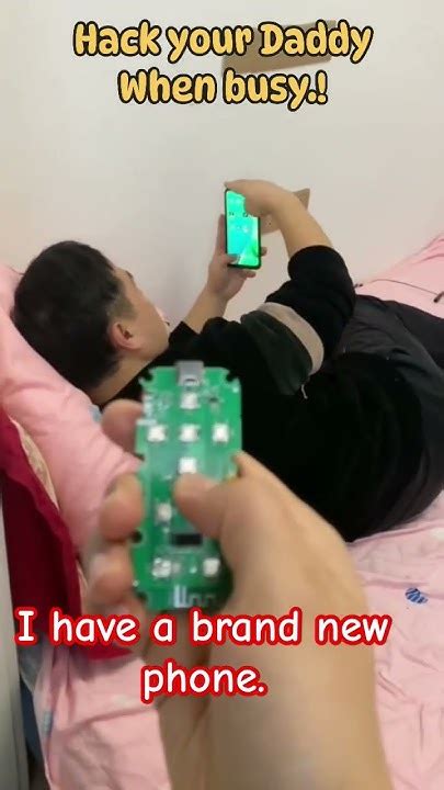 Hacking Dad Brand New Phone With China Hack Tooling Device Funny