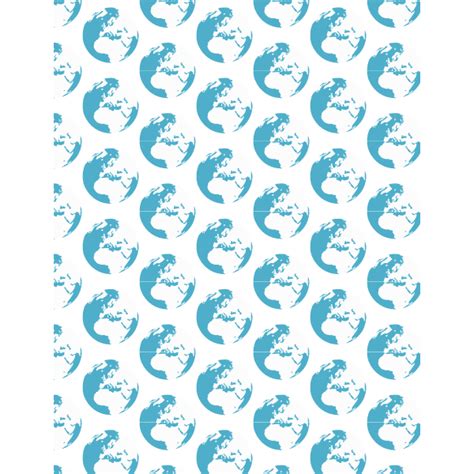 World Globe Seamless Pattern Free Svg
