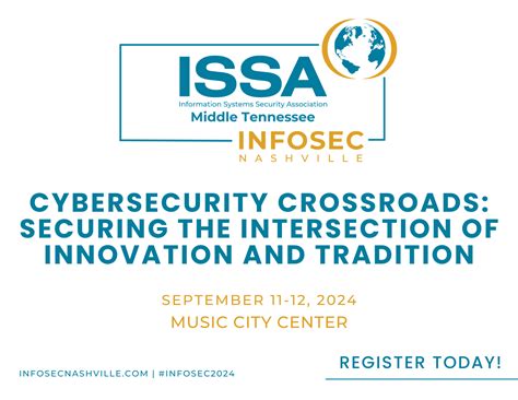 Infosec Nashville Cybersecurity Conference Issa Of Middle Tn