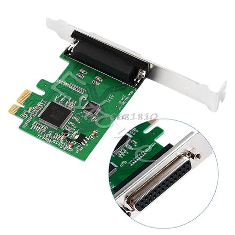 Parallel Port Db25 25pin Lpt Printer To Pci E Expr Grandado
