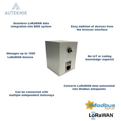 lorawan modbus tcp ip server protocol converter bridge
