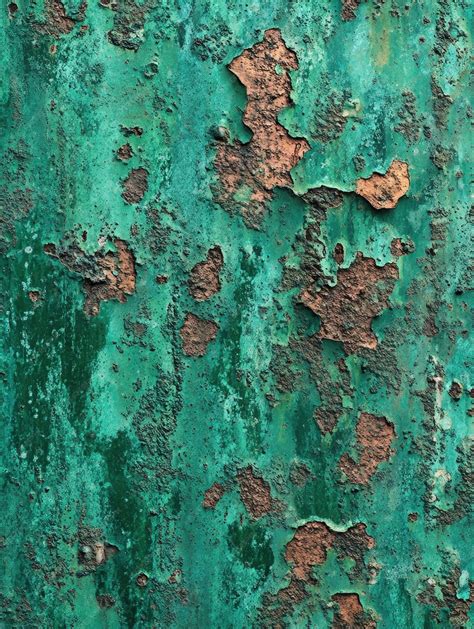 Verdigris Texture Background Composition Filling The Entire Screen