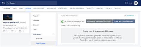 Using Guestys Keycode And Automated Messaging