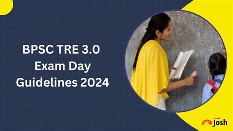 BPSC TRE Exam Day Guidelines Check BPSC Teacher Exam Last Minutes Tips Shift Timings